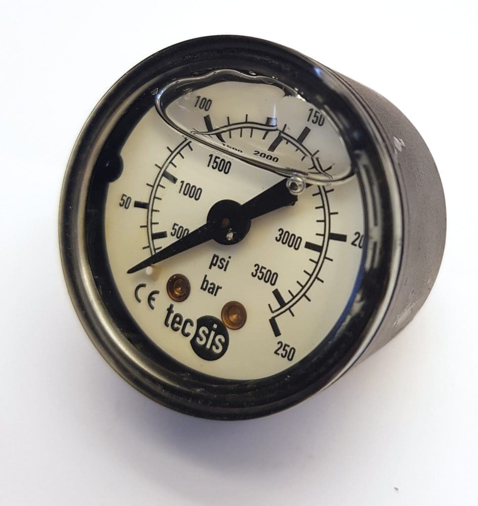 MANOMETER 1/8" 200BAR 42MM BAK - Verkstad Experten